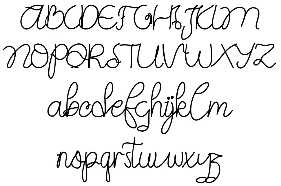 Eberta Script font by Edric Studio | FontRiver