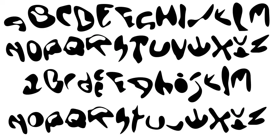 Ecto Blaster font by Hybrid Space | FontRiver