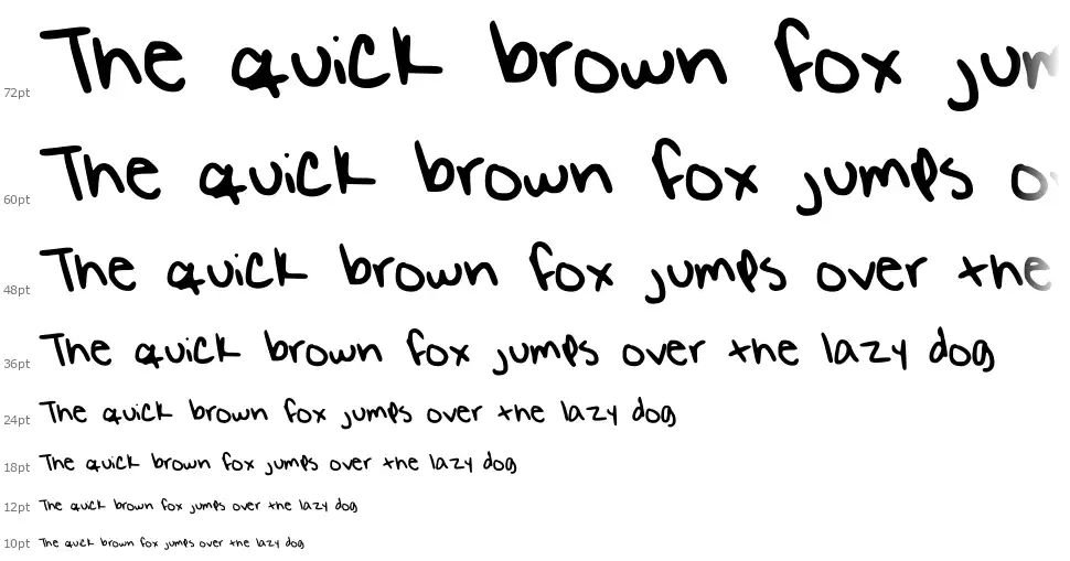 Eighteen font by Scarlett | FontRiver