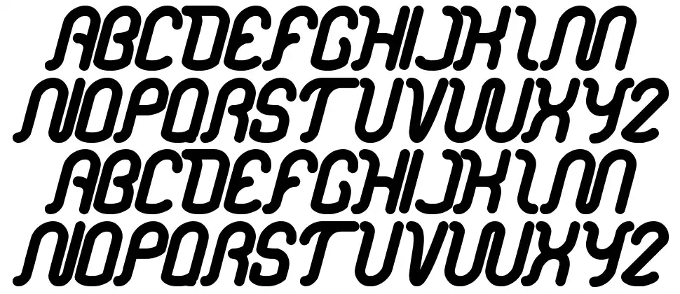 Electronic font by weknow | FontRiver