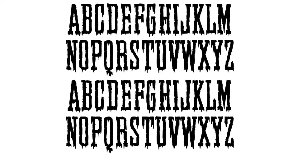 Elegant & Creepy Company font by Woodcutter | FontRiver