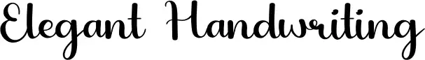 Elegant Handwriting font by fana merah jambu | FontRiver