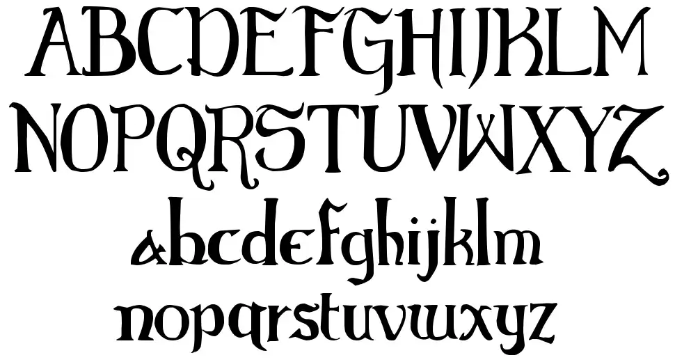 Elementary Gothic Bookhand font by Bill Roach | FontRiver