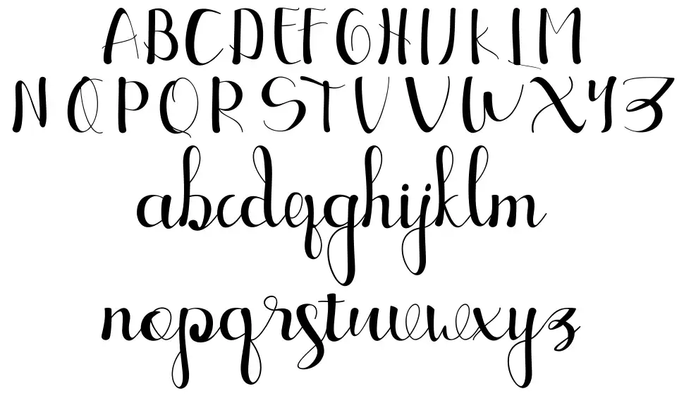 Ellic Script font by Syahputra | FontRiver