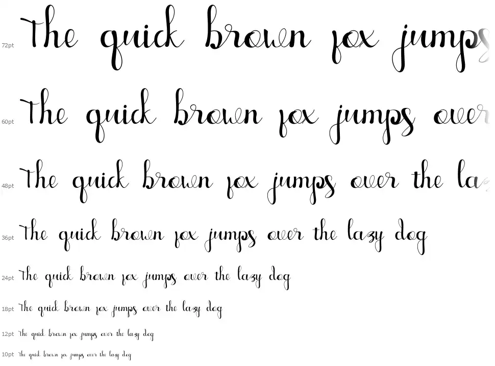 Ellic Script font by Syahputra | FontRiver