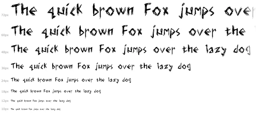 Elmar's Scratch Type font by Toro Elmar | FontRiver