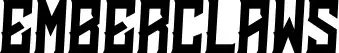 Emberclaws font by zamjump | FontRiver