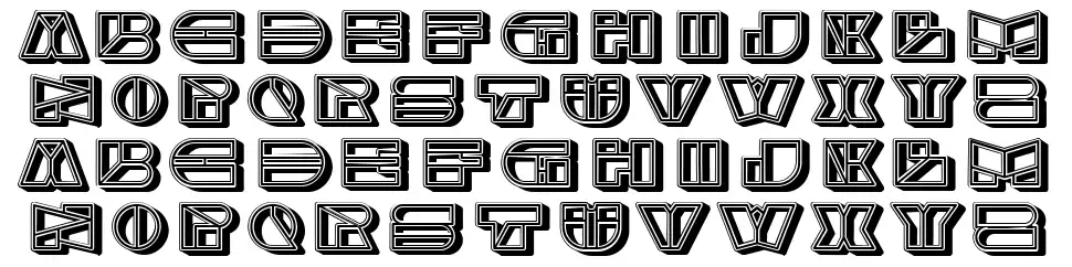 Empty Space font by Vladimir Nikolic | FontRiver