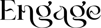 Engage font by 177Studio | FontRiver