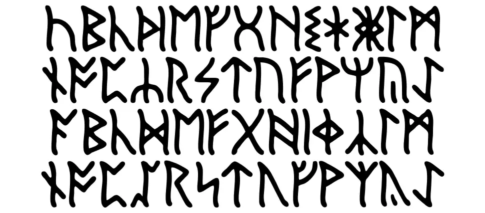 English Runic font by Iiiiiiiii | FontRiver
