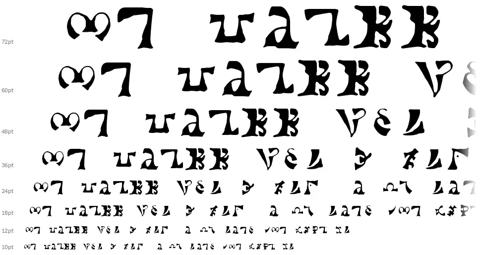 Enochian font by Glumbosch | FontRiver