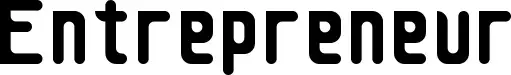 Entrepreneur font by Annastasia Jessica | FontRiver