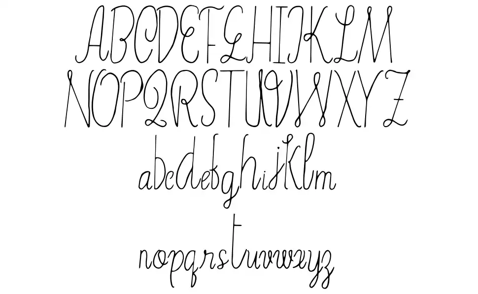 Erica font by Faraz Ahmad - FontRiver