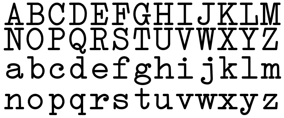 Font Types - ricefasr