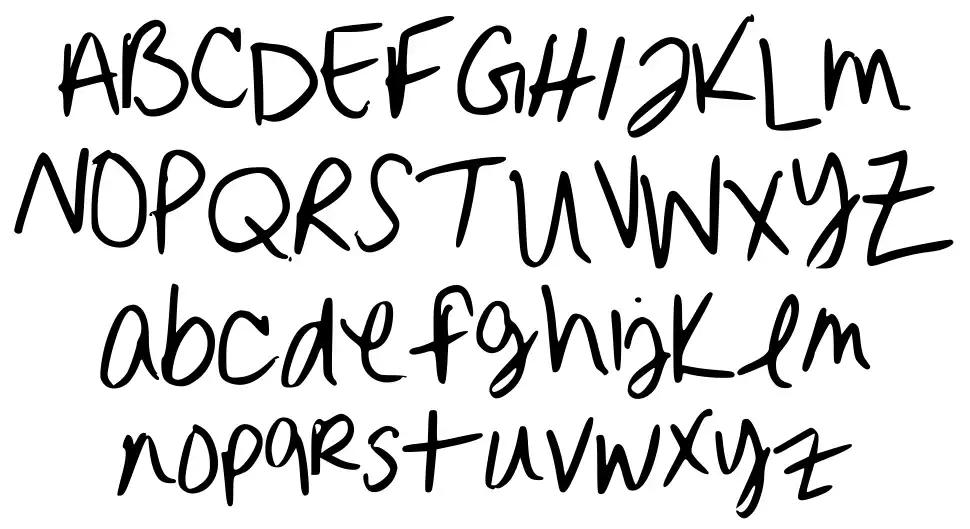 Erinn Handwriting font by Erin Ockimey | FontRiver
