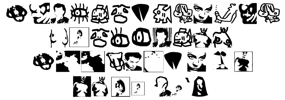 Eros Simboli font by Vincenzo Silvestroni | FontRiver