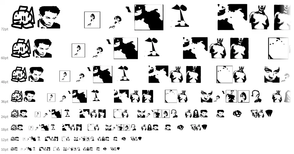 Eros Simboli font by Vincenzo Silvestroni | FontRiver