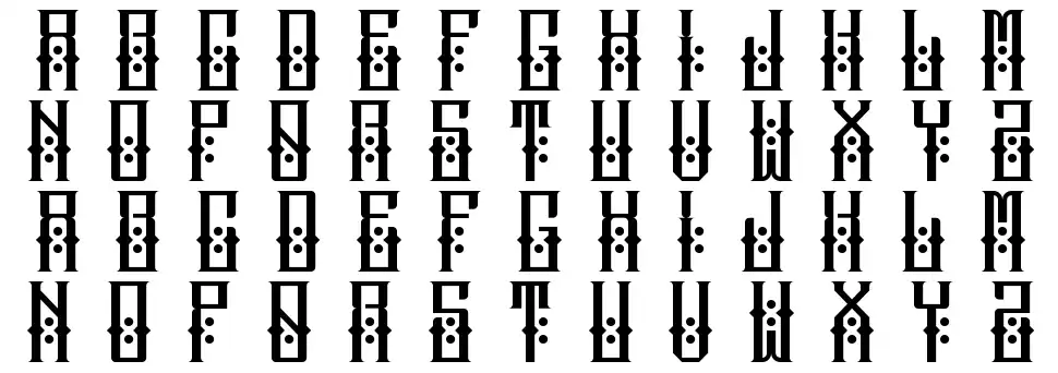 Escobard font by Tanguy Vanlaeys | FontRiver