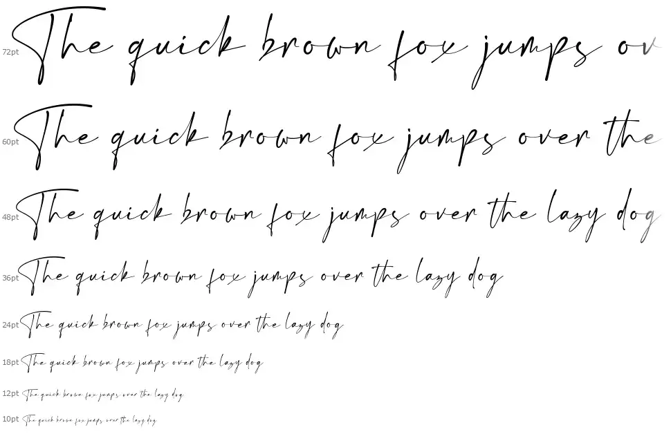 Estrada Signature font by Dwi Ahidian | FontRiver