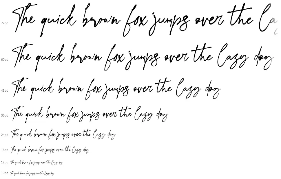 Evangelina font by Hamzah Muhamad Ihsan | FontRiver