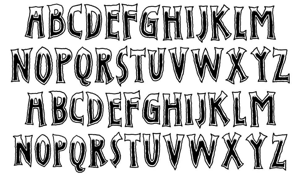 Evil Spin font by Pizzadude | FontRiver