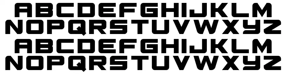 Excluded font by Foyez Uddin | FontRiver