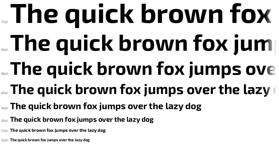 Exo 2 font by Ndiscovered | FontRiver