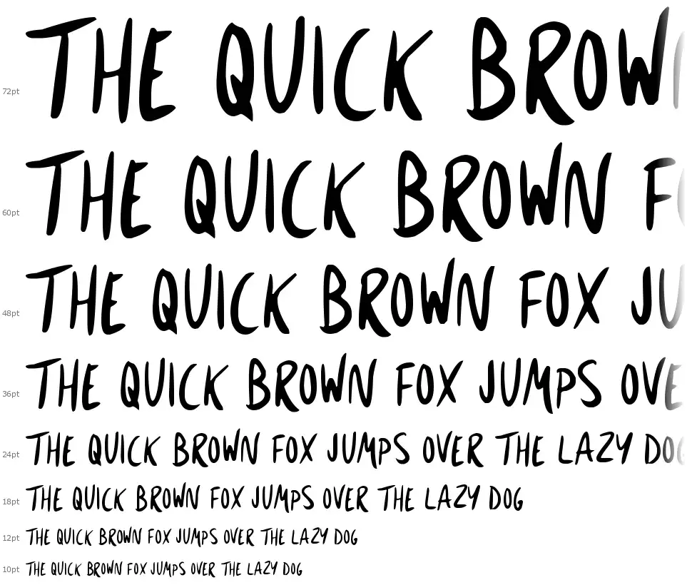 Expressive Inks font by Darrell Flood | FontRiver