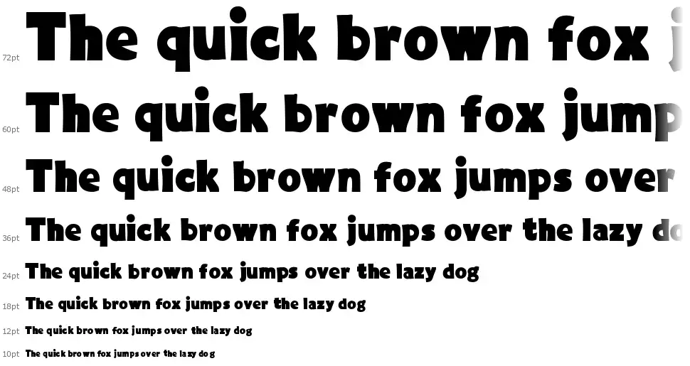 Extra Fat font by Woodcutter | FontRiver