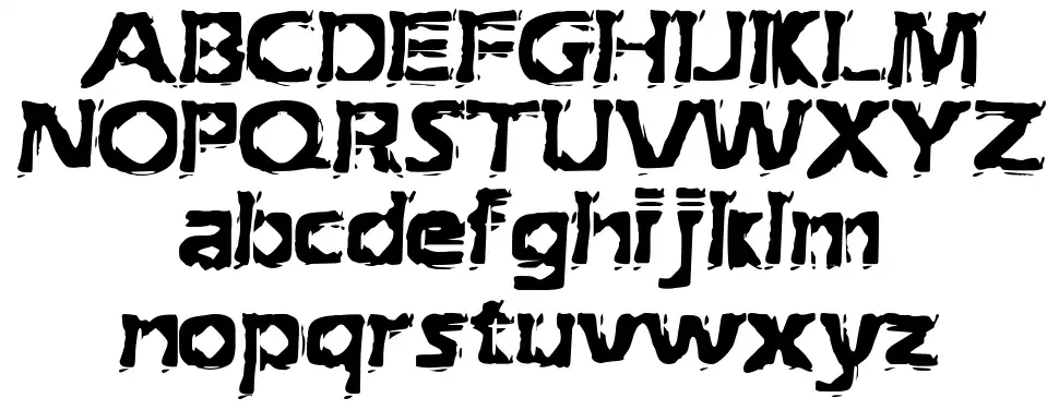 Extraction BRK font by Ænigma | FontRiver