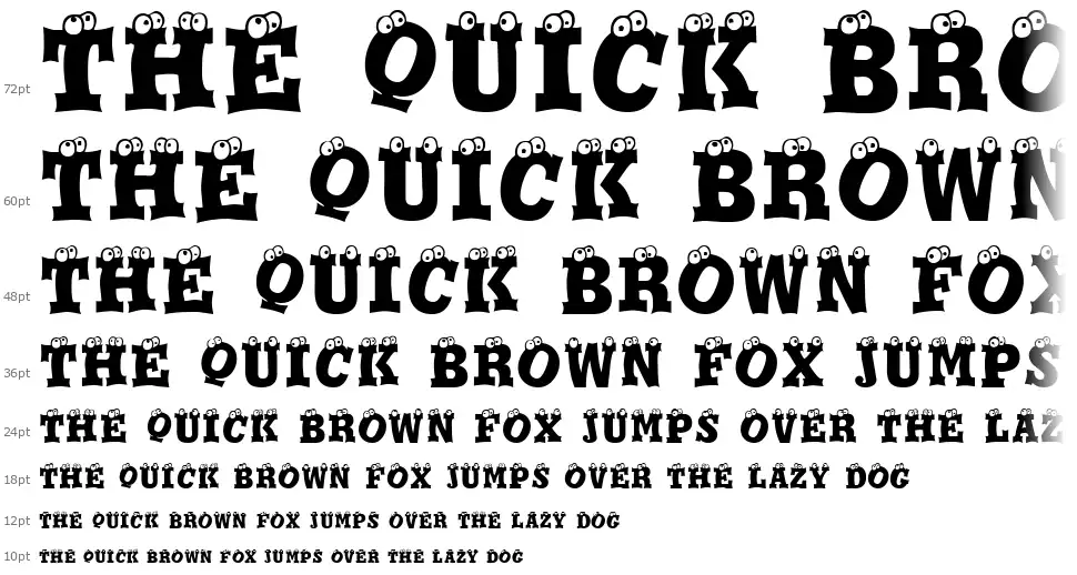 Eyesis font by Shrine Of Isis Font Foudry | FontRiver