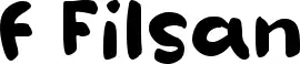 f Filsan font by wep | FontRiver