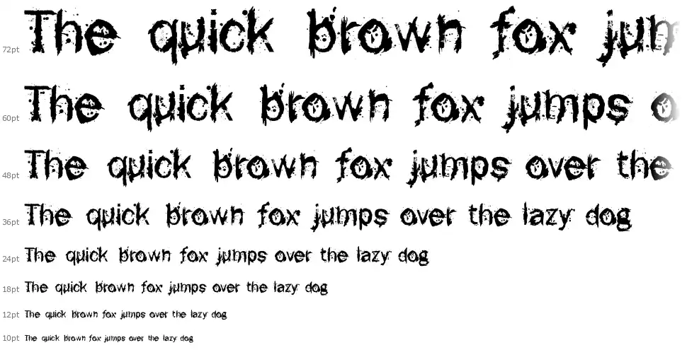 F-Rotten font by Guido Piccione | FontRiver