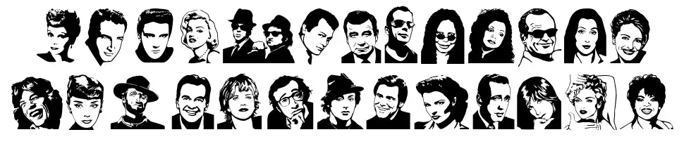 Famous Folks font by Typadelic | FontRiver