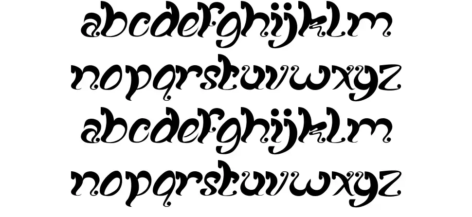 Fancy Curly font by weknow | FontRiver