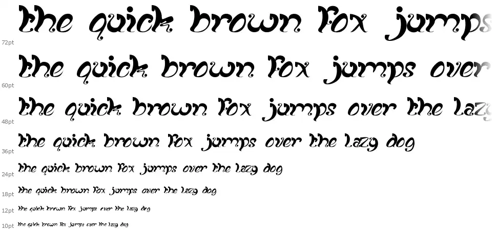 Fancy Curly font by weknow | FontRiver