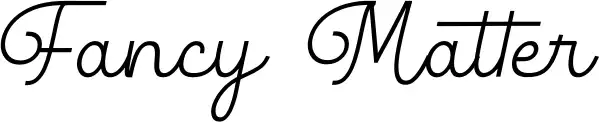 Fancy Matter font by Din Studio | FontRiver