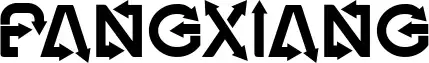 Fangxiang Schriftart zum kostenlosen Download