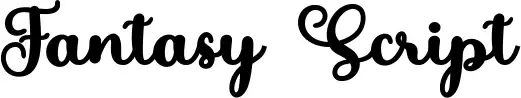 Fantasy Script font by Bosstype Studio | FontRiver