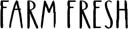 Free Farm Fonts