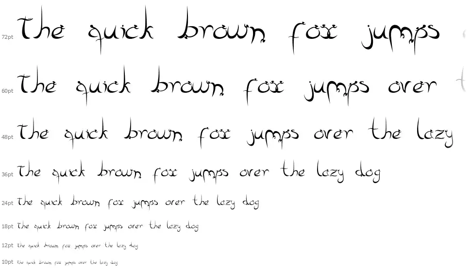 Farsi Inspired Font By Veronica Shiva Kcb Fontriver