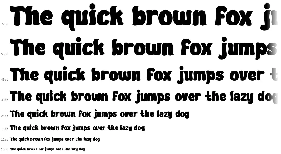 Fat Fish font by Modestype Studio | FontRiver