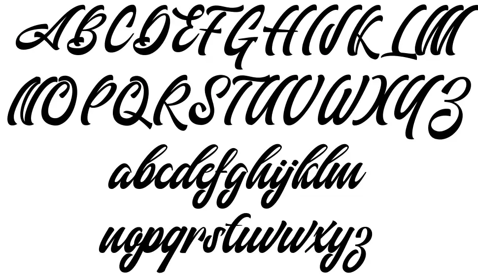Fathoni font by LetterFreshStudio | FontRiver