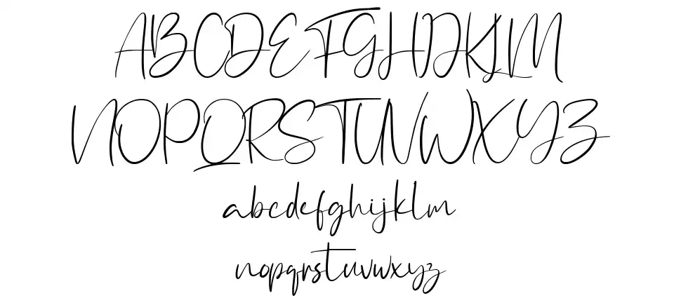 Fathony Script font by StringLabs | FontRiver
