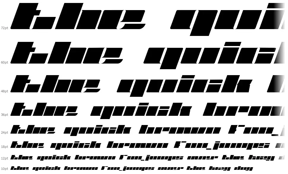 Fatt font by onezero | FontRiver