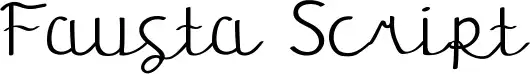 Fausta Script font by LetterCraft Studio | FontRiver