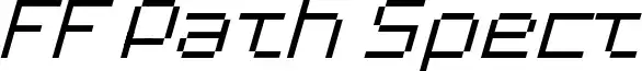 Ff Path Spect Font By Ffeeaarr Fontriver