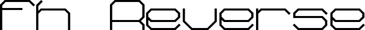 Fh Reverse font by Fictionalhead Design | FontRiver