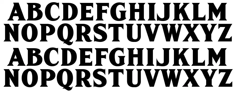 FHA Sign Devinne font by Fontry | FontRiver