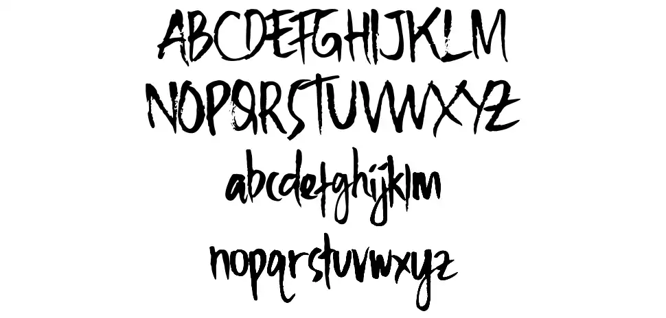 Fighter font by Seno Aji | FontRiver